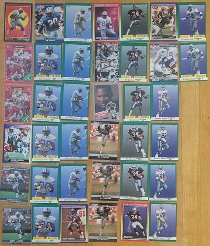 Huge NFL Vintage football card lot #2- All Cards In PICS Are Included ...