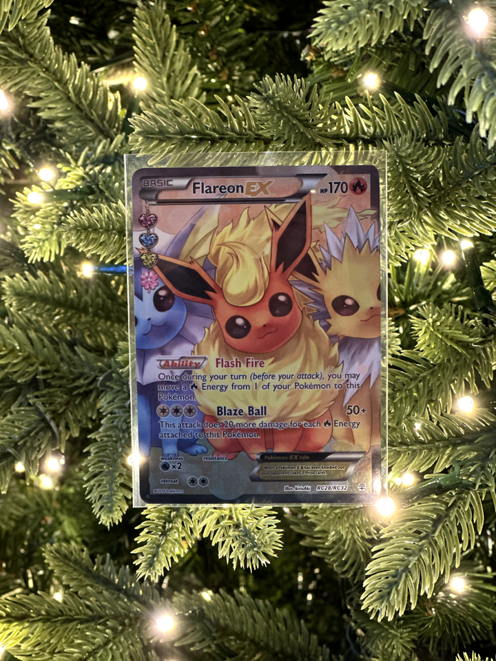 Flareon EX (Full Art) RC28-32 Generations: Radiant Collection Holo | eBay