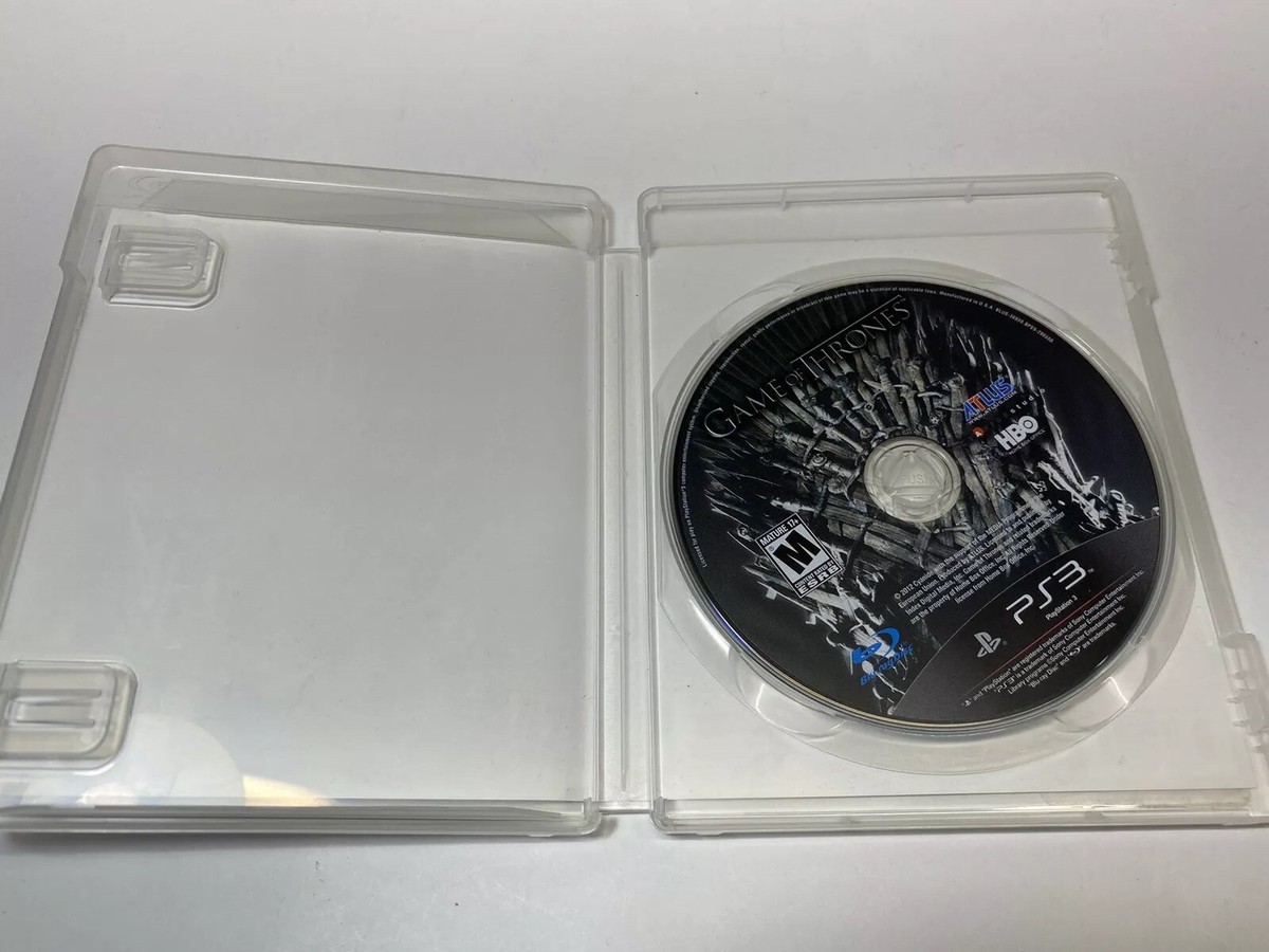 Blank Ps3 Game Case
