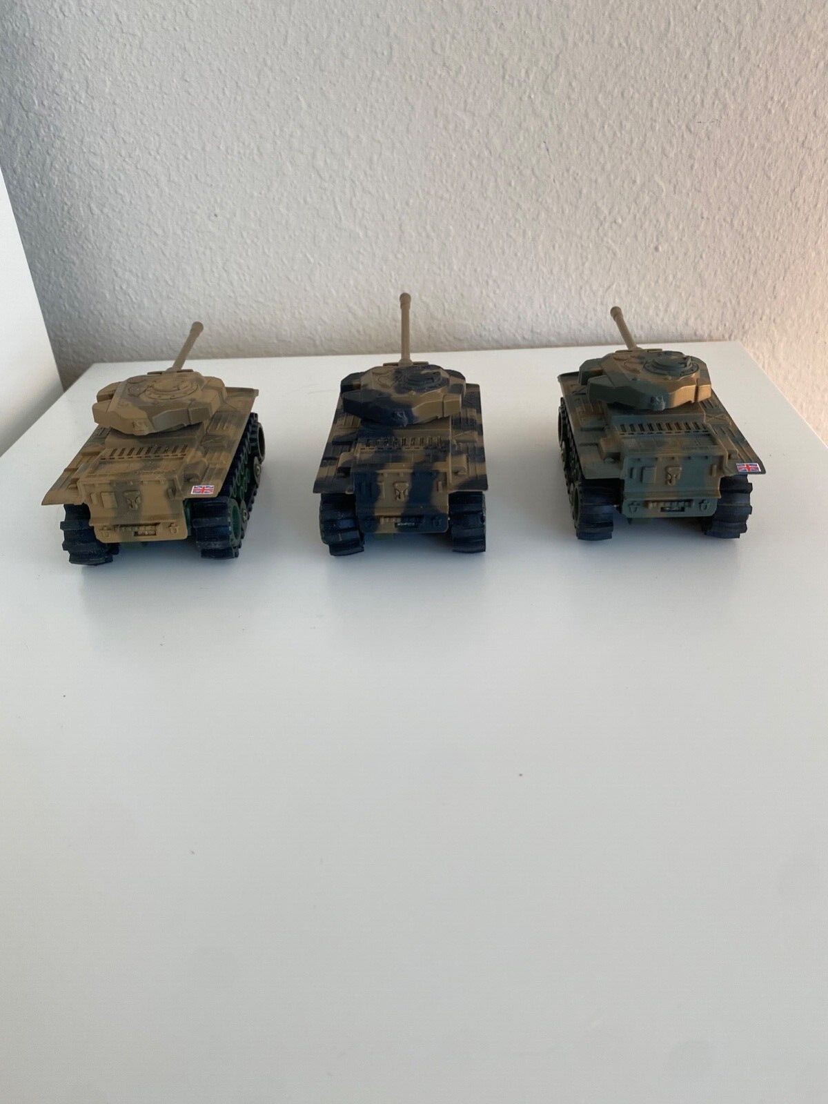 Vtg (3) SCHAPER STOMPER 4X4'S BRITISH MILITARY TANKS. ALL WORK | eBay