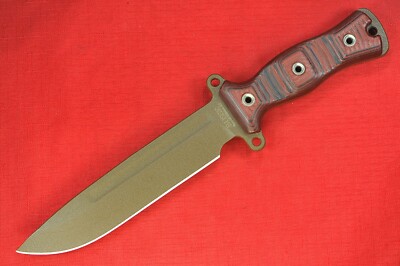 Busse Custom Team Gemini SE 27" Brown A2 Blade w/fuller Magnum Red ...
