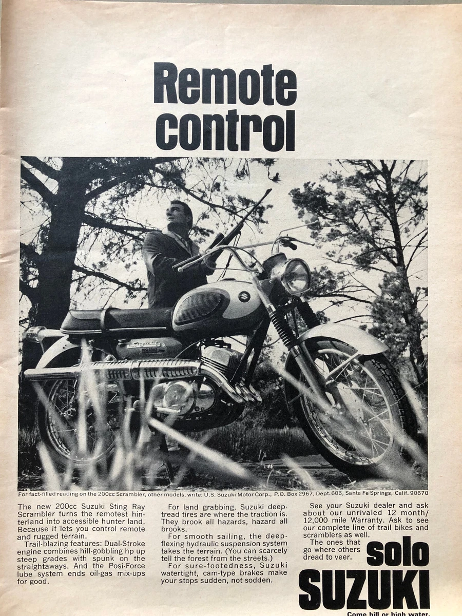 1967 Suzuki Models
