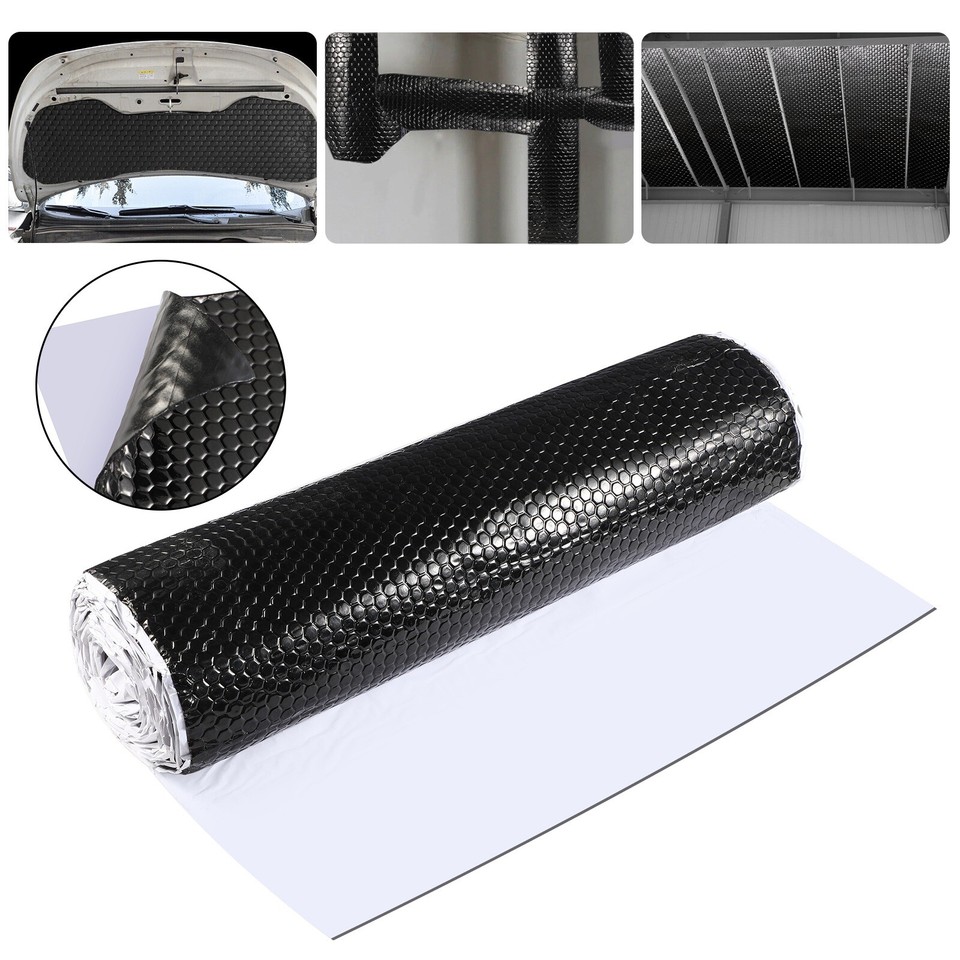 Butyl Sound Deadening Proofing Mat 4M 21sqft/Roll Car,Van Vibration ...