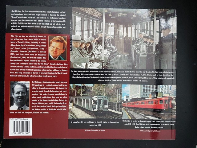 The TTC Story: The First Seventy-five Years by Mike Filey (Paperback ...