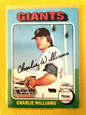 1975 topps # 449 CHARLIE WILLIAMS | eBay