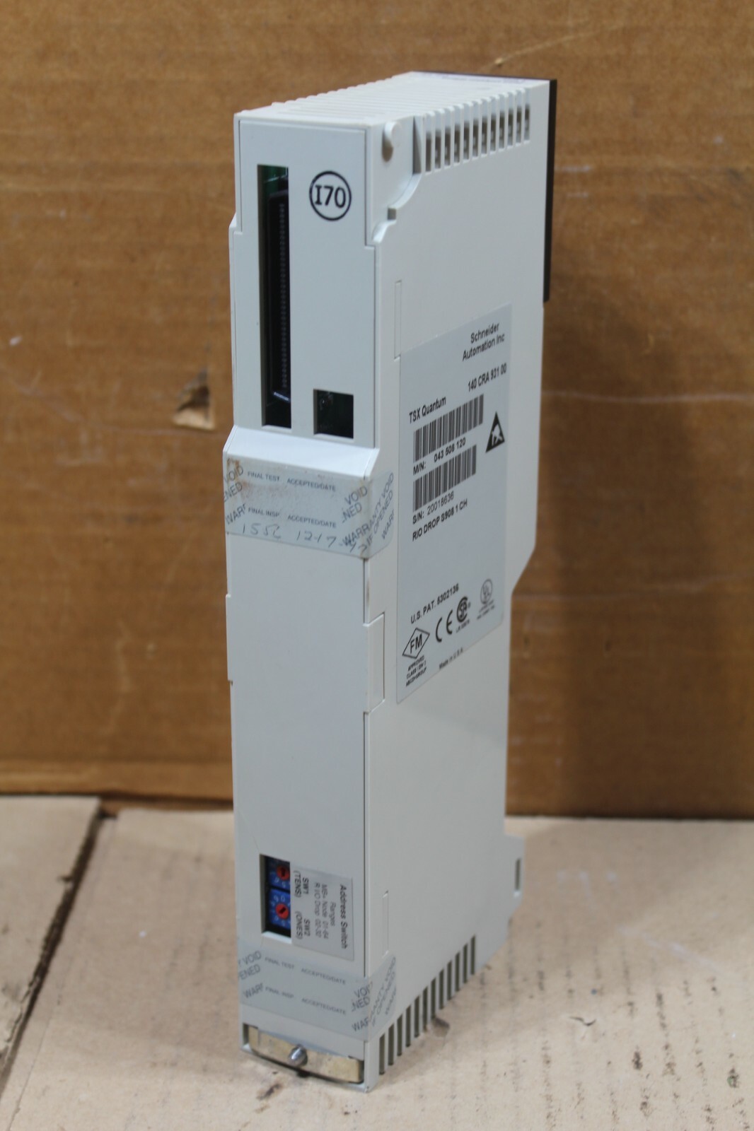 Schneider 140 CRA 931 00 I/O Module for sale online | eBay