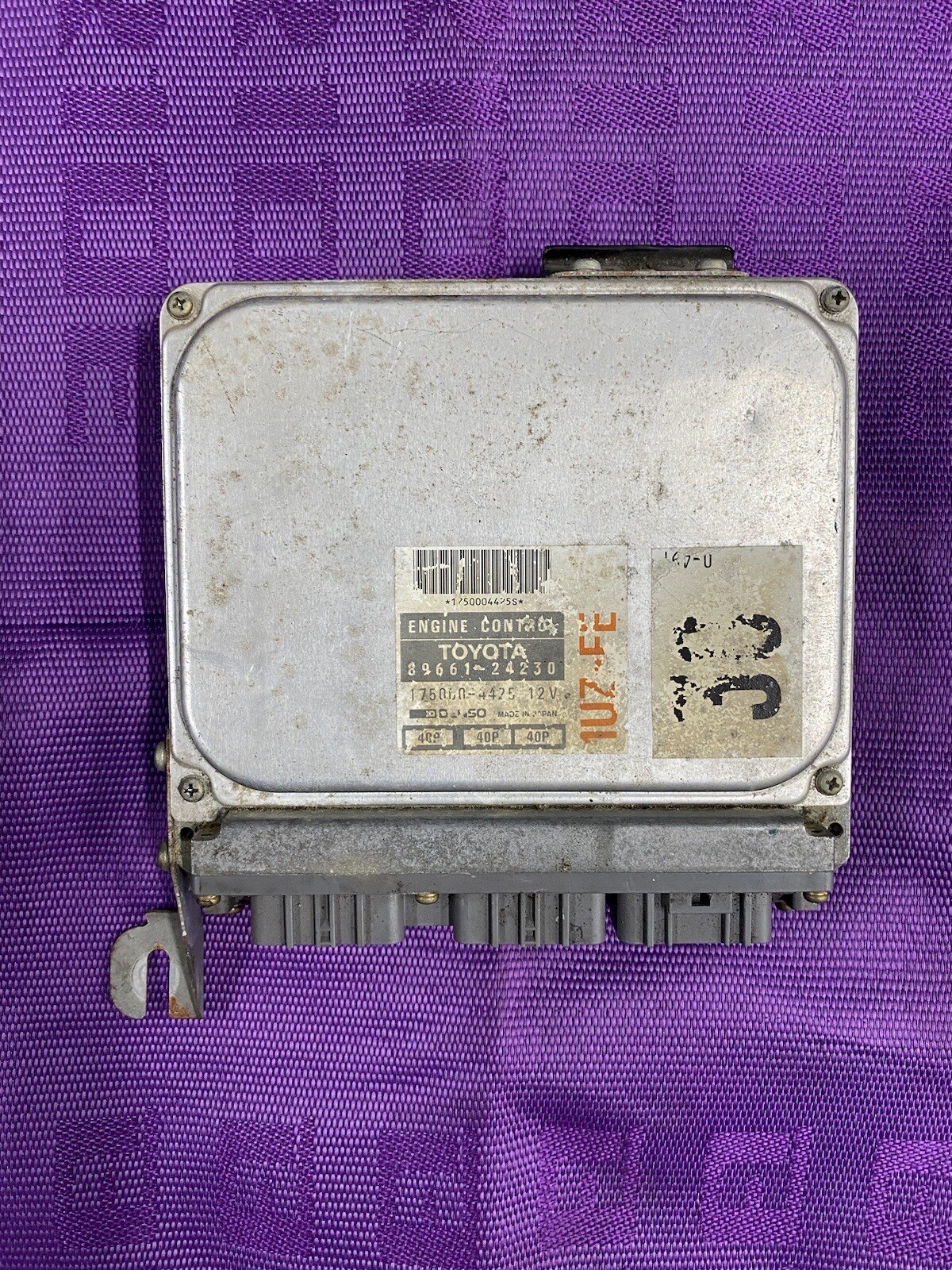 1992 Lexus Sc400 4.0l Engine Control Module ECU ECM 89661-24230 1uz-fe ...