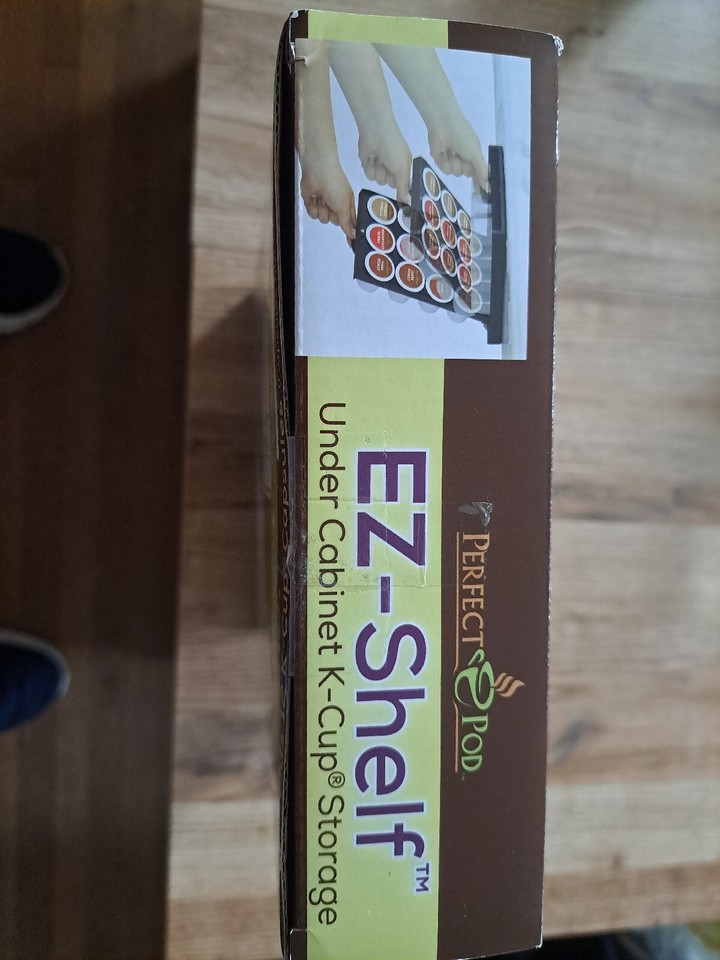 POD EZ-Shelf Under Shelf Storage for K Cups Coffee Holder 630816110107| eBay