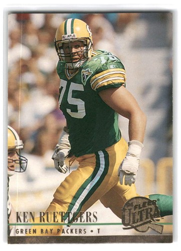 Ken Ruettgers 1994 Ultra FOOTBALL #109 Green Bay Packers | eBay