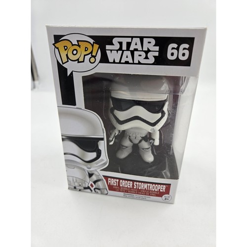 Funko Pop Star Wars First Order Stormtrooper 66 Vinyl Bobblehead | eBay
