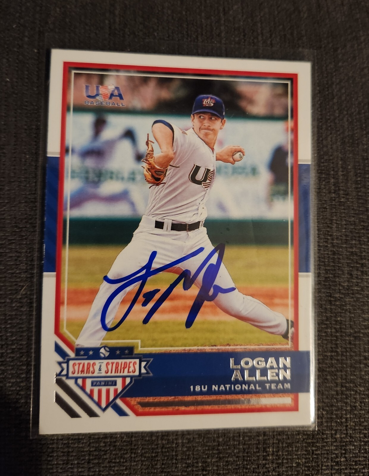 Logan Allen Autograph Signed 2017 Panini Stars and Stripes Team USA | eBay