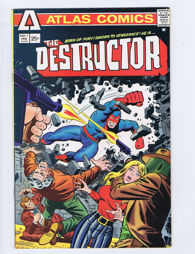 Destructor #1 Atlas Comics 1975 | eBay
