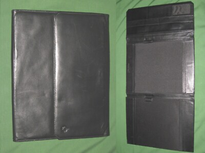 MONARCH ~ Note Pad FULL GRAIN LEATHER Franklin Covey Planner 8.5x11 ...