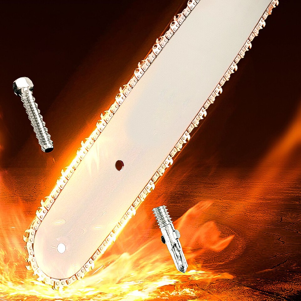 Chainsaw Chain Replacement Kit And Blade Guide Fits For 4/6/8 Inch ...