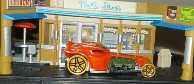 HOT WHEELS Loose Radical Racer (Orange Version) | eBay