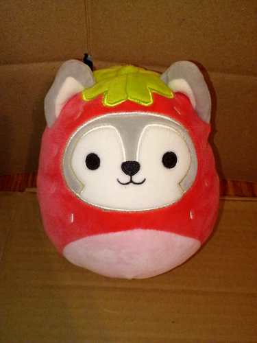 Squishmallows Ryan the Strawberry Husky 8" Plush. | eBay