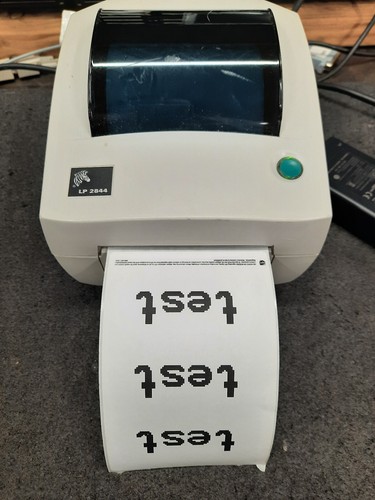Zebra LP 2844 Thermal Shipping Printer 4x6 ( In Working Condition ...