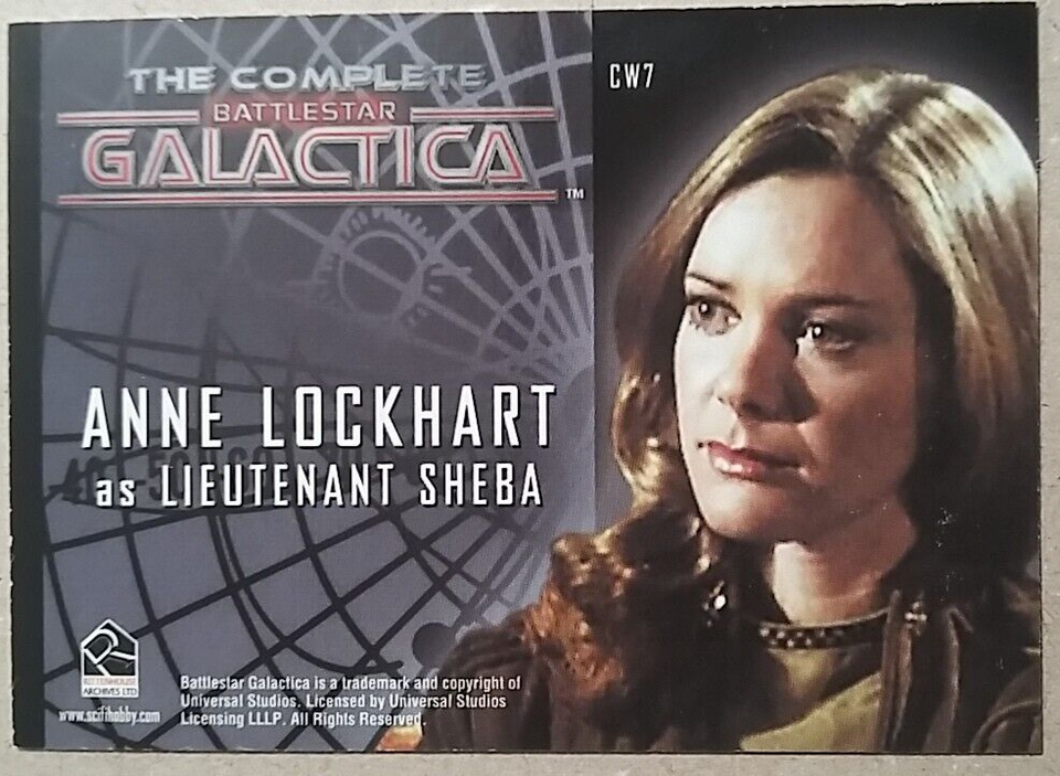 Battlestar Galactica Rittenhouse 2004 Colonial Warrior CW8 Lieutenant ...