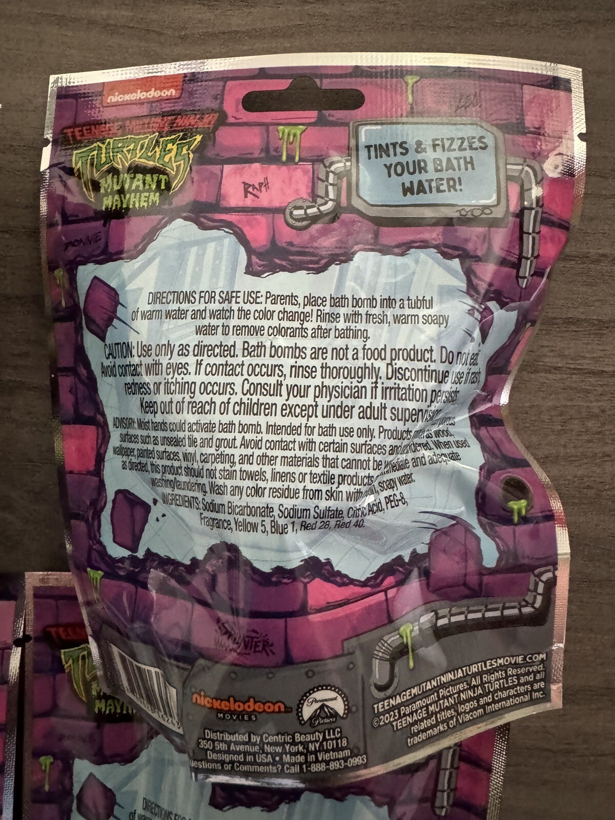 Teenage Mutant Ninja Turtles TMNT Mutant Mayhem Color Twist Bath Bombs ...