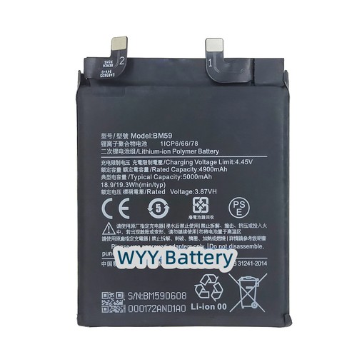 New Replacement 5000mAh Phone Battery BM59 For Xiaomi MI11T Phone ...
