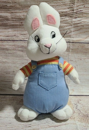 TY Plush Max Stuffed Animal Bunny Bean Bag Beanie Max and Ruby 8" 2010 ...