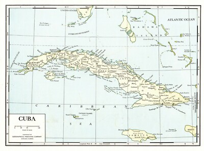 1900-Now - Maps Of Cuba