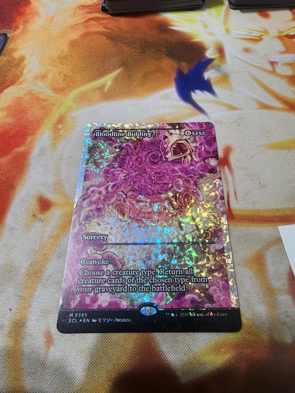 Bloodline Bidding (Showcase) (Fracture Foil) Lorwyn Eclipsed Foil for ...