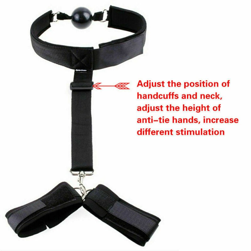 Belts Restraint Systems Mouth Ball Handcuffs Bondage BDSM Sex Toys for Couples | eBay