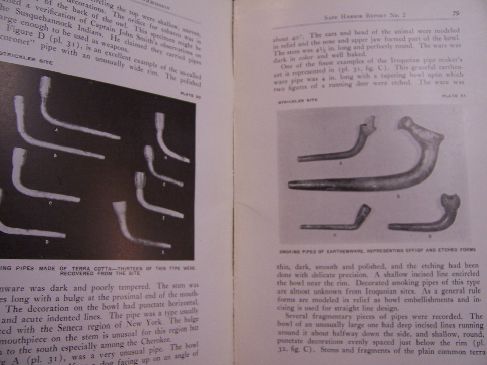 RARE 1936 SOFTBOUND COPY OF THE "SUSQUEHANNOCK INDIANS OF PENNSYLVANIA ...