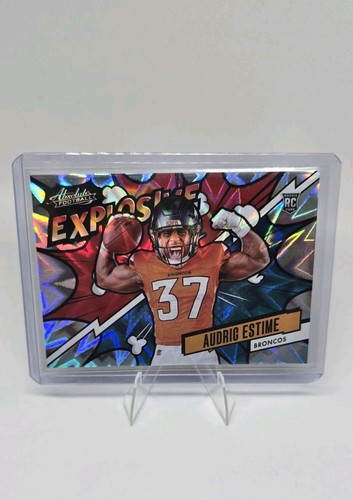 2024 Panini Absolute Audric Estime "EXPLOSIVE" Rookie, SSP Broncos | eBay