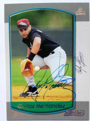Carlos Hernandez Autograph Rare Houston Astros | eBay