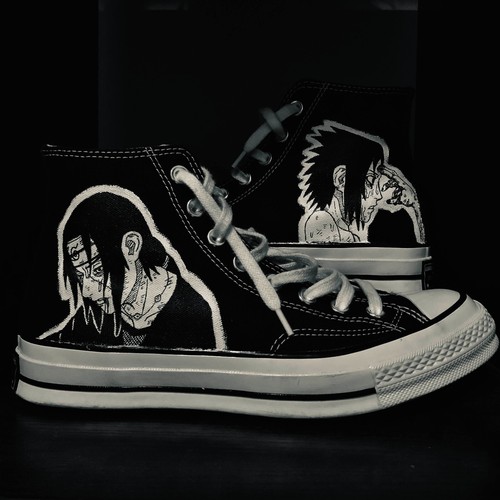 Sasuke & Itachi Custom Converse Chuck 70 | eBay
