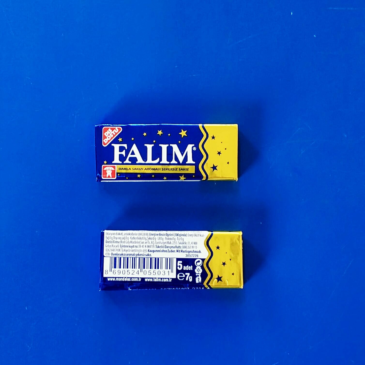 100 Pcs ALL TASTE MIXTURE FALIM SUGAR FREE TURKISH CHEWING GUM ...