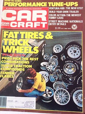 Car Craft Magazine Fat Tires Tricks Wheels May 1977 082017nonrh2 | eBay