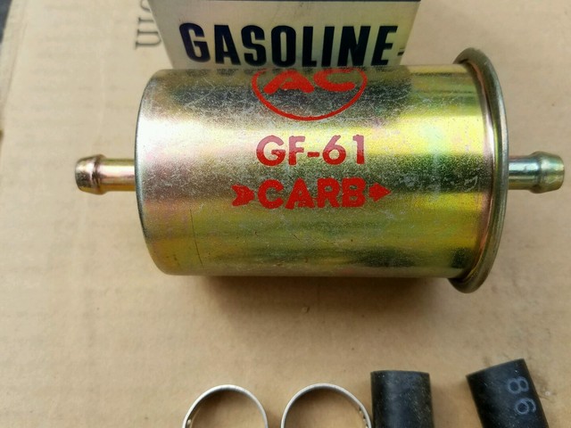 NOS 1966 Corvette Chevelle 327 Gas Fuel Filter AC Gf-61 GM 854583 ...