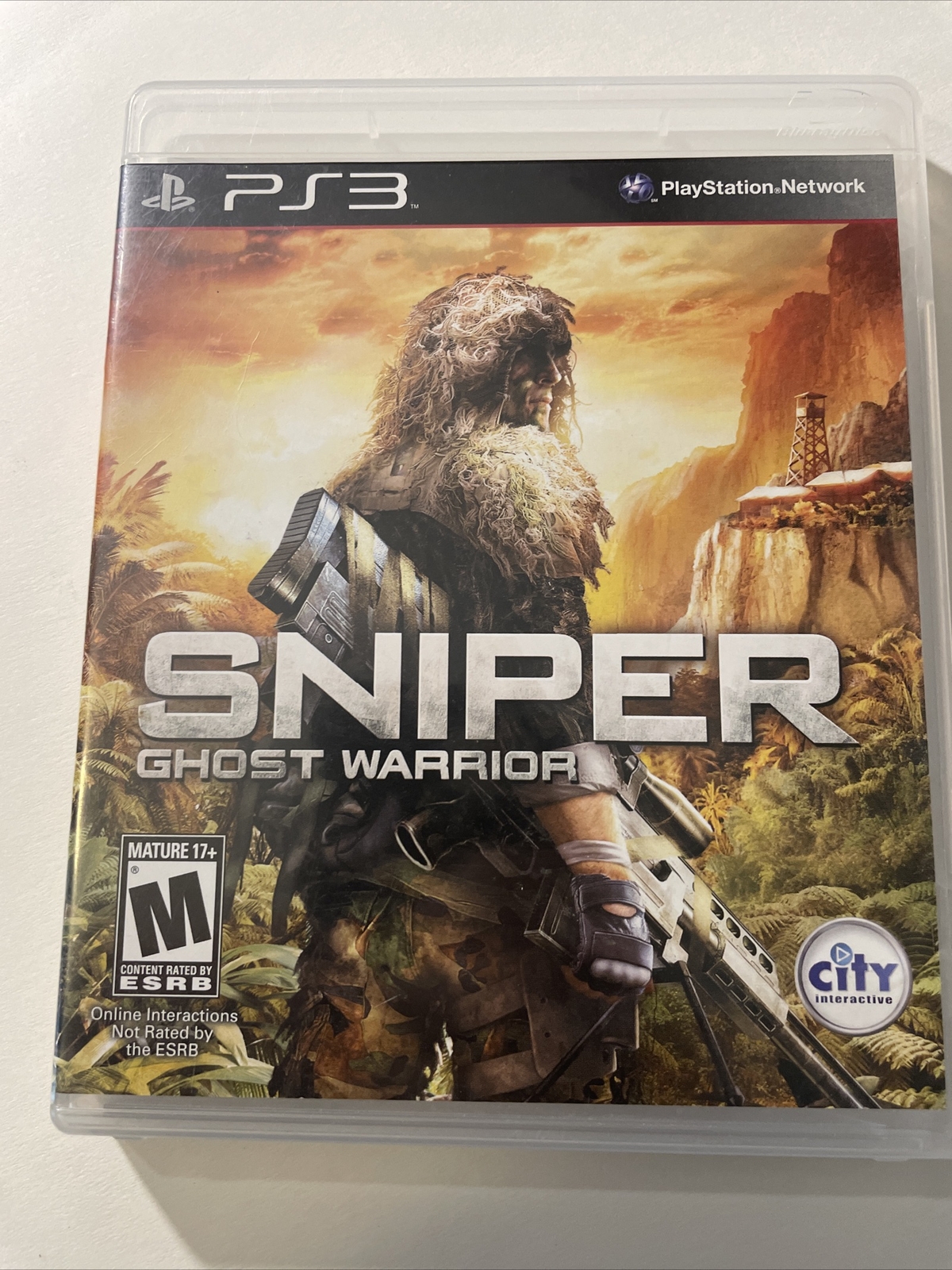 Sniper: Ghost Warrior (Sony PlayStation 3, 2011) PS3 disc case ...