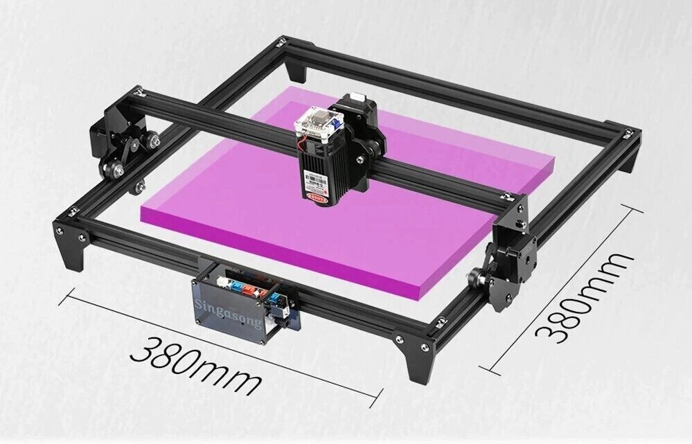 Laser Engraver 7.5W CNC Router Engraving Tool Machine Wood Metal ...