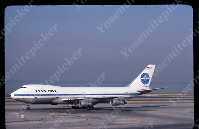 Sl88 Original Slide 1978 Pan Am n754PA 747 974a | eBay