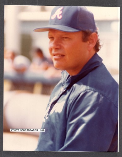 1983 Terry Forster BRAVES UNSIGNED 8 x 10 COLOR ORIGINAL SNAPSHOT PHOTO ...