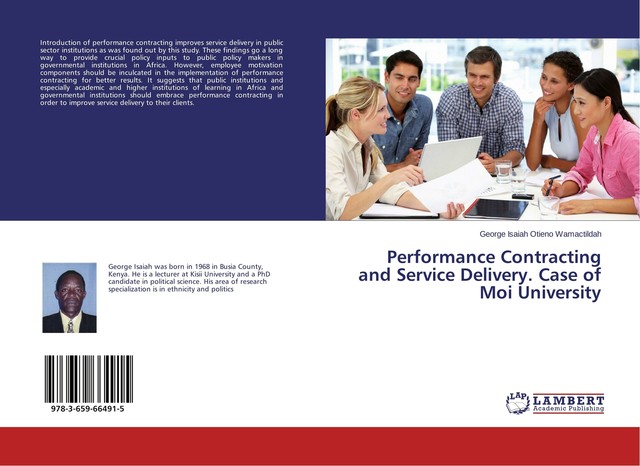 Performance Contracting And Service Delivery. Case of Moi University ...