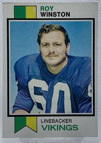 Roy Winston 1973 Topps Card# 46 Minnesota Vikings LSU NFL Champ Nice ...