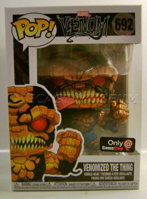 VENOM VENOMIZED THE THING METALLIC CHASE FUNKO POP #692 VINYL FIGURE ...