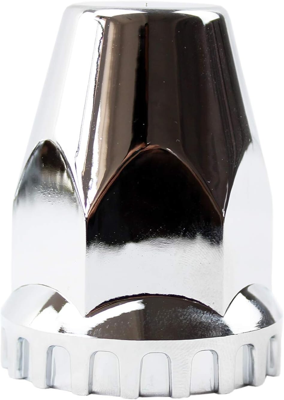 Chrome Front Axle Wheel Cover Hub Cap 33mm Lug Nuts Kit Semi Truck Set ...