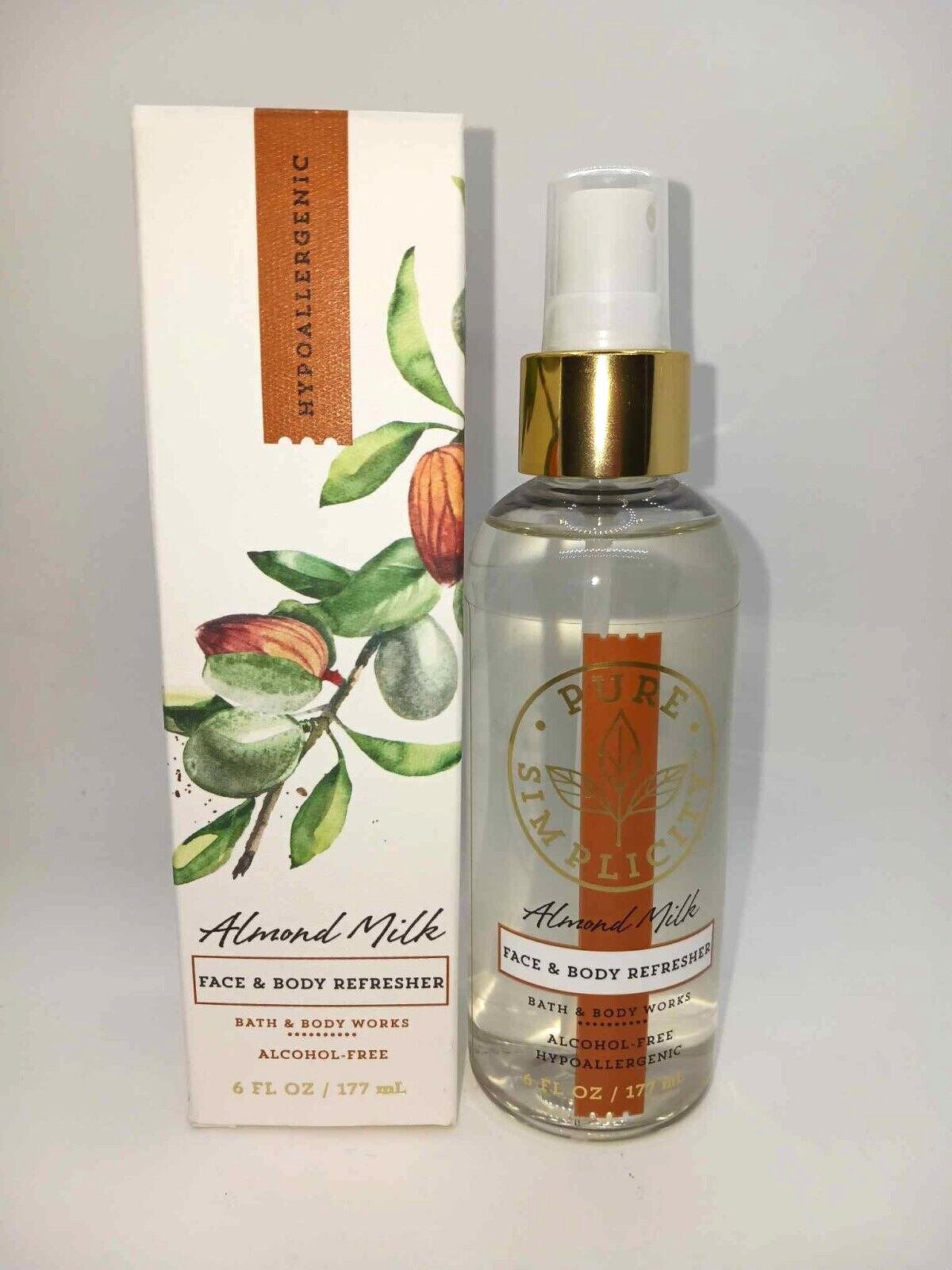 Bath & body works Almond Milk Face & Body Refresher Mist NEW | eBay