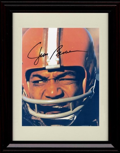 16x20 Framed Jim Brown - Cleveland Browns Autograph Promo Print - Close ...