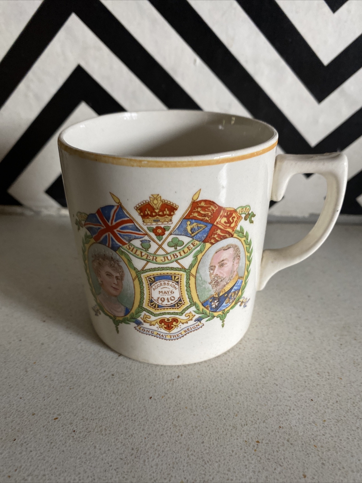 Rare TG Green 1935 Silver Jubilee Commemorative Mug- Hereford | eBay