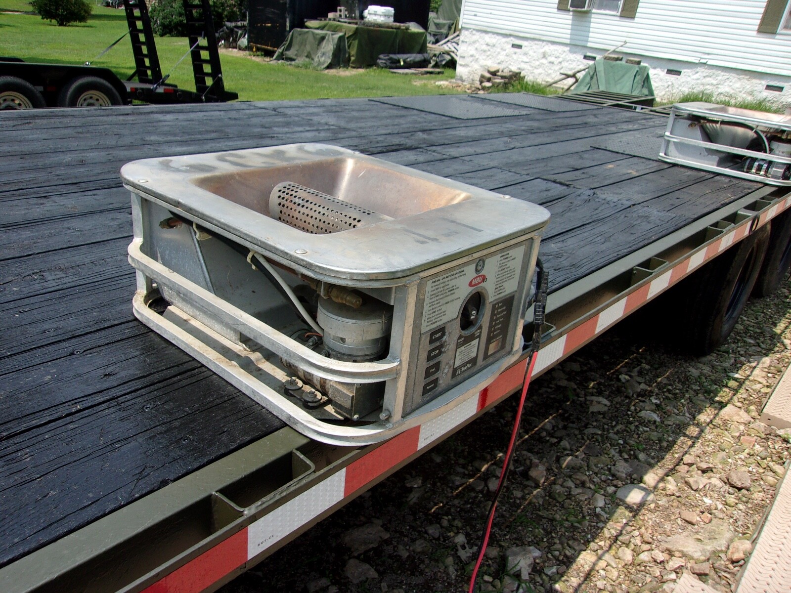 ONE-MILITARY SURPLUS MBU BURNER--NOT STANDARD PLUG- MKT FIELD KITCHEN ...