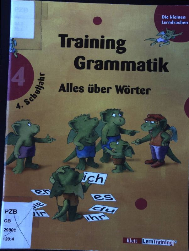 Training Grammatik; Schuljahr 4., Alles über Wörter Die kleinen Lerndrachen Lass | eBay.de