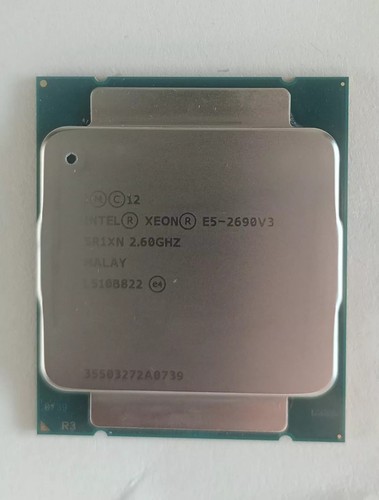 Intel Xeon E5-2690 V3 Processor 12-Core 24-Threads 2.60GHz SR1XN 30MB ...