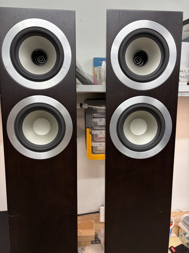Tannoy DC4T 2-way Floor Standing Speakers, Espresso, pair | eBay